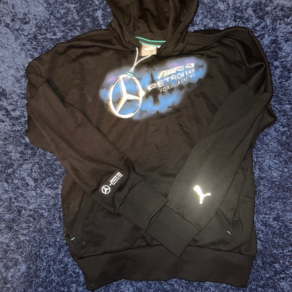 Puma | Shirts | Puma Amg Formula One Team Hoodie | Poshmark